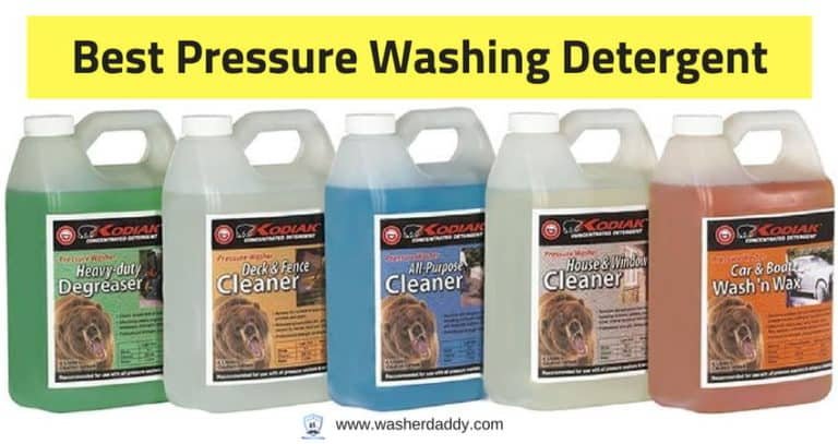 What is The Best Pressure Washer Detergent? – Washer Daddy